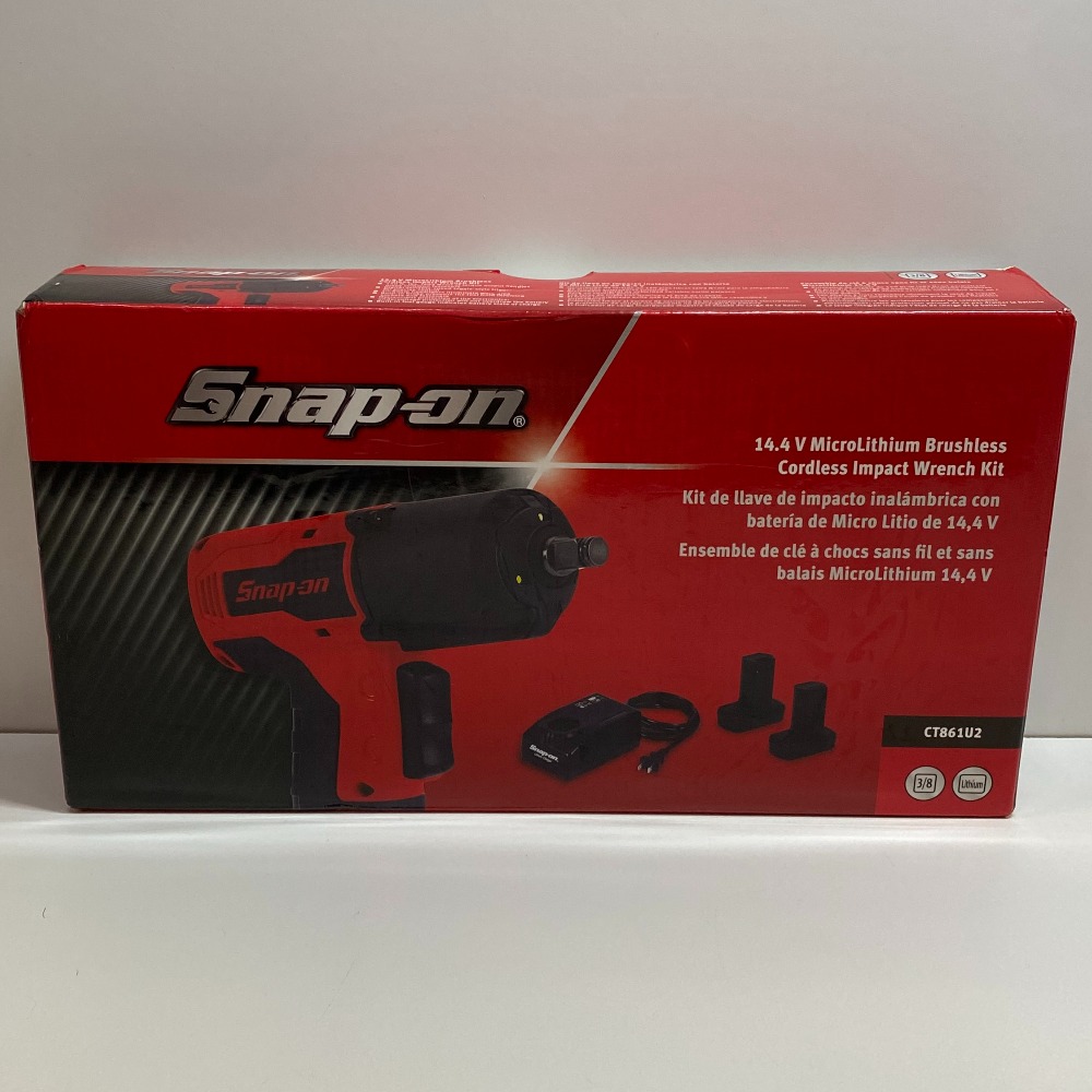 Snap On CT861 14.4V Brushless Cordless Impact Wrench Boxed - Own4Less